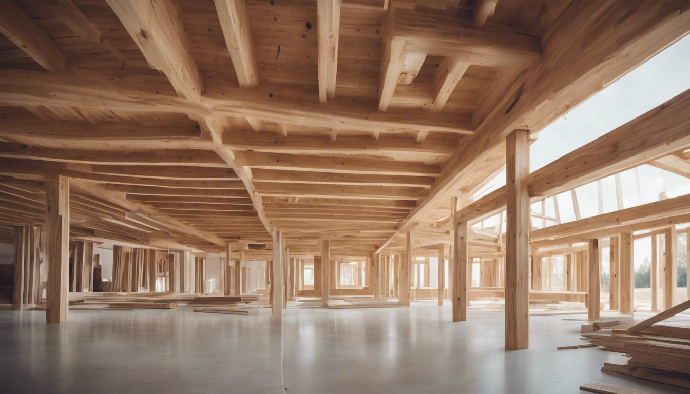 Bois lamellé-collé : un matériau essentiel pour la charpente